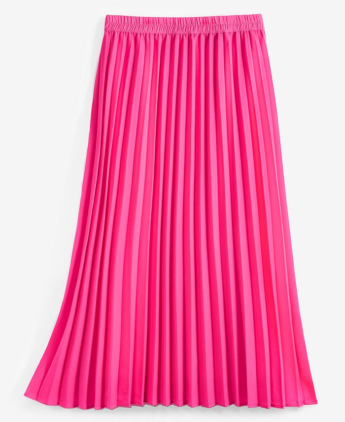 On 34th Women's Pleated Midi Skirt, Created for Macy's - Macy's