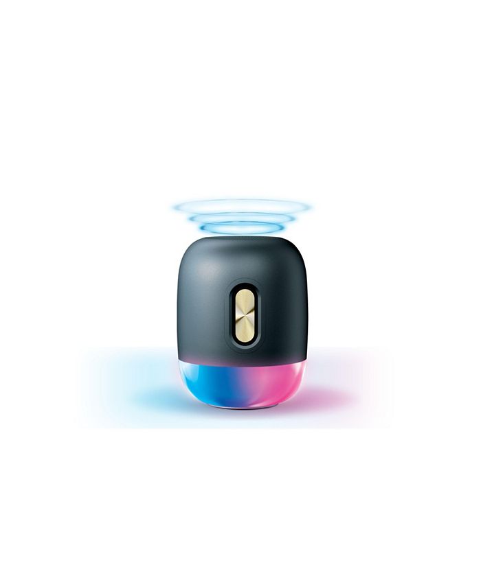 Brookstone Bass Beat Wireless LED Speaker - Macy's