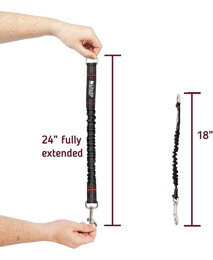 Leashboss 18" Bungee Dog Leash Extension, Shock Absorbing Lead Extender ...
