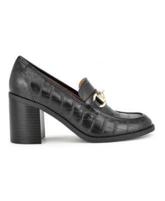 Women's Koolo Slip-On Round Toe Block Heel Loafers