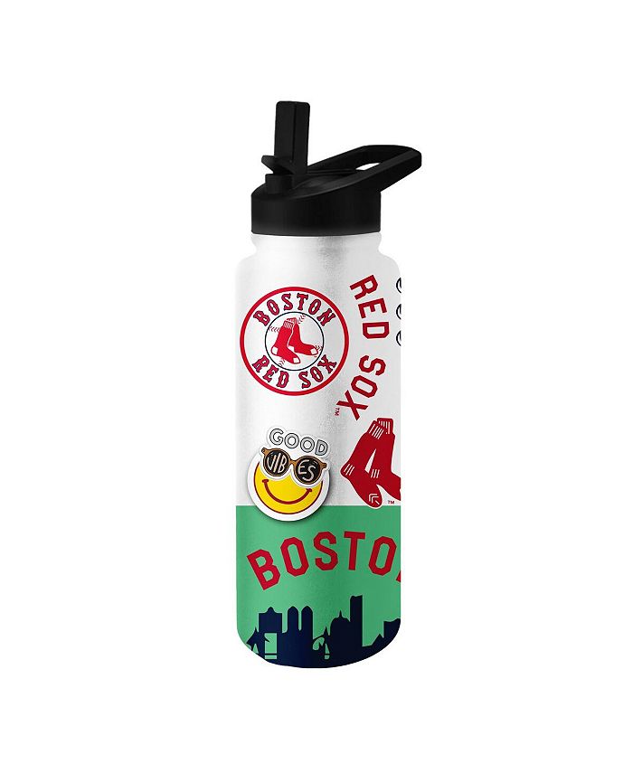 Logo Brands Boston Red Sox 34 Oz Native Quencher Bottle - Macy's