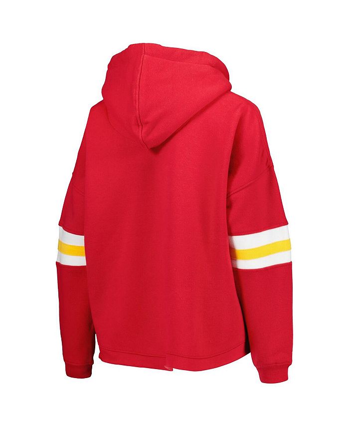 Pressbox Women's Cardinal Iowa State Cyclones Super Pennant Pullover ...