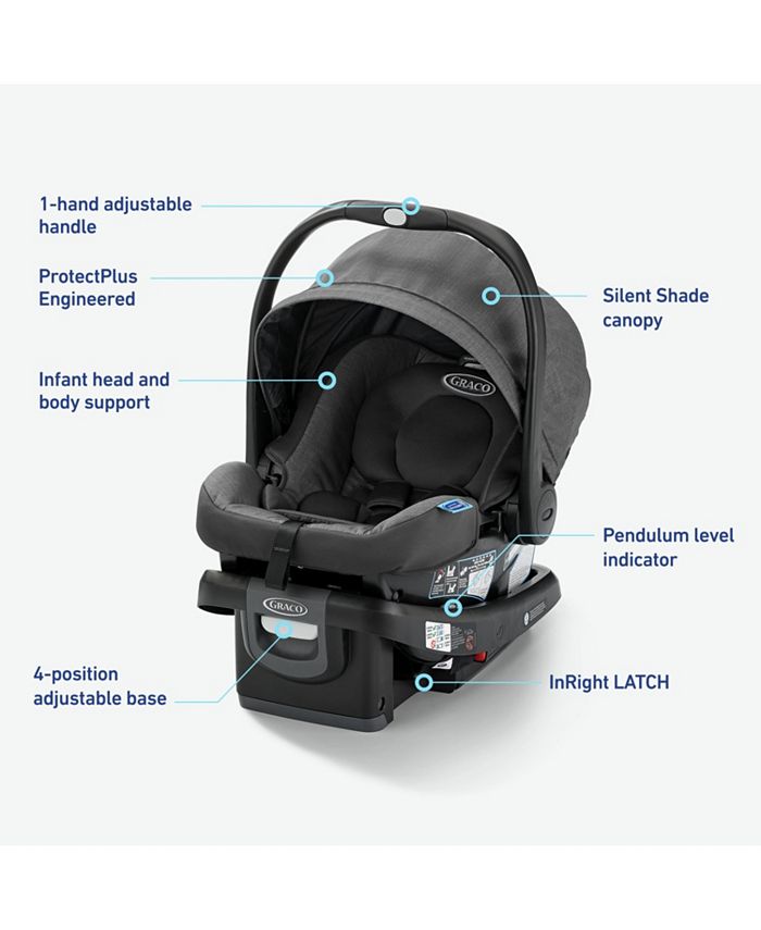 Graco SnugRide 35 DLX Baby Car Seat Featuring Load Leg Technology - Macy's