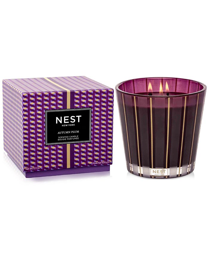 NEST New York Autumn Plum 3-Wick Candle, 21.1 oz. - Macy's