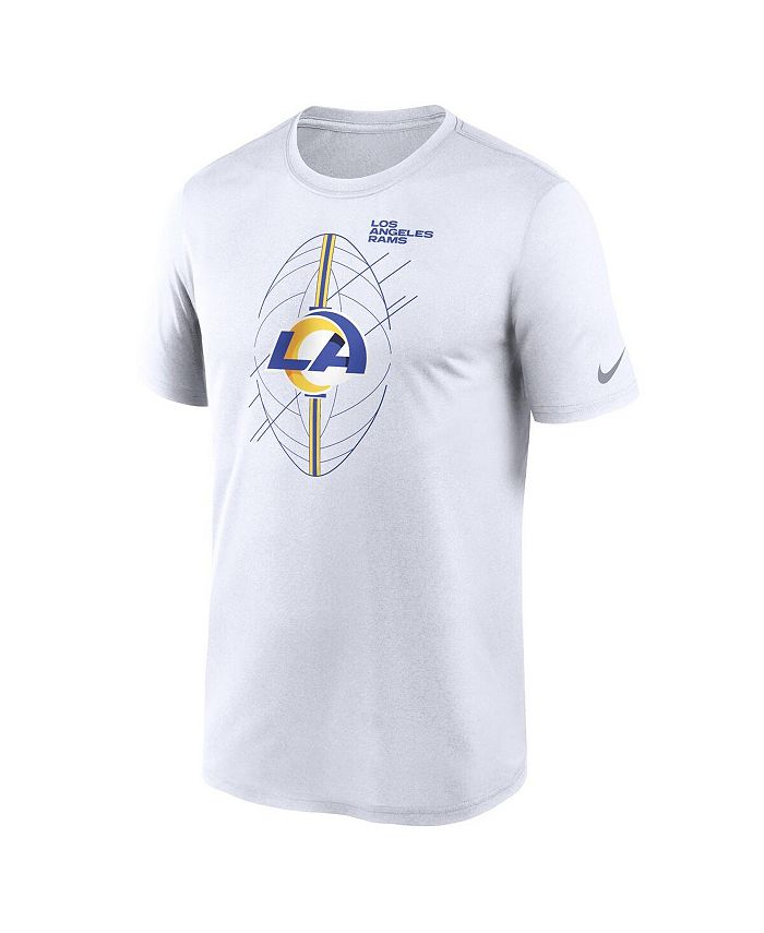 Nike Men's White Los Angeles Rams Legend Icon Performance T-shirt - Macy's