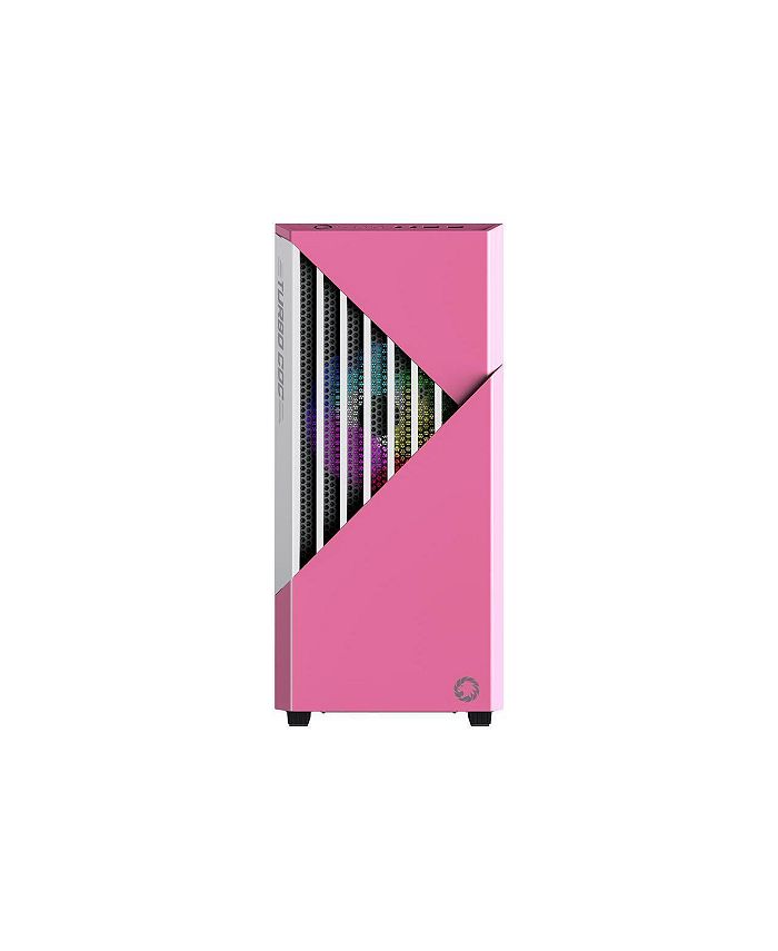 GameMax Steel & Tempered Glass ATX Mid Tower Computer Case, White ...