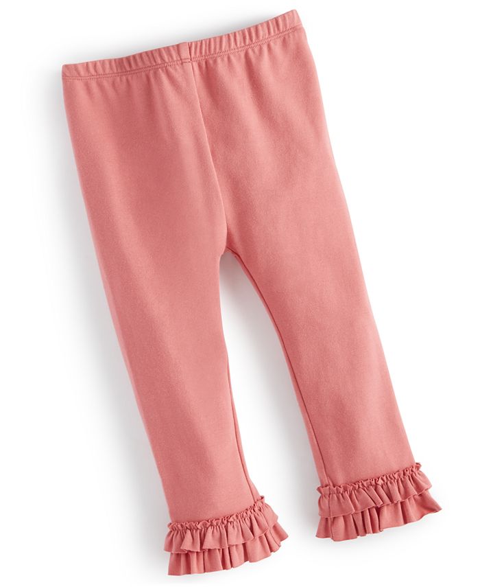 First Impressions Baby Girls Ruffled Leggings, Created for Macy's - Macy's