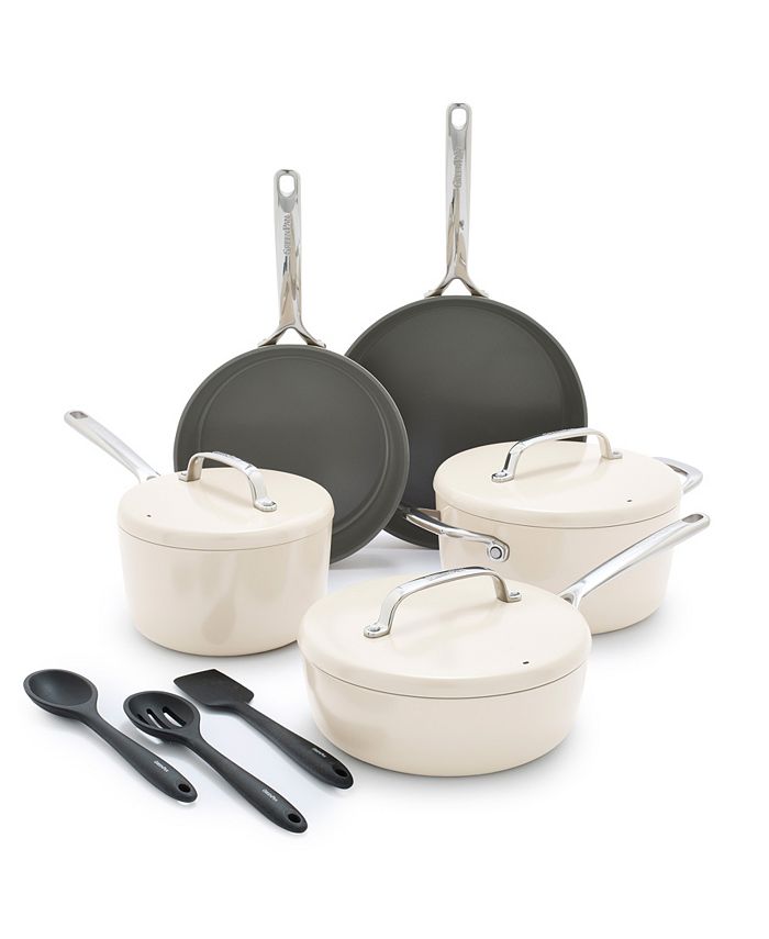 GreenPan GP5 Hard Anodized Healthy Ceramic Nonstick 15-Piece Set - Macy's