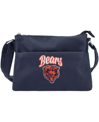 Women's FOCO Chicago Bears Logo Script Crossbody Handbag - Macy's