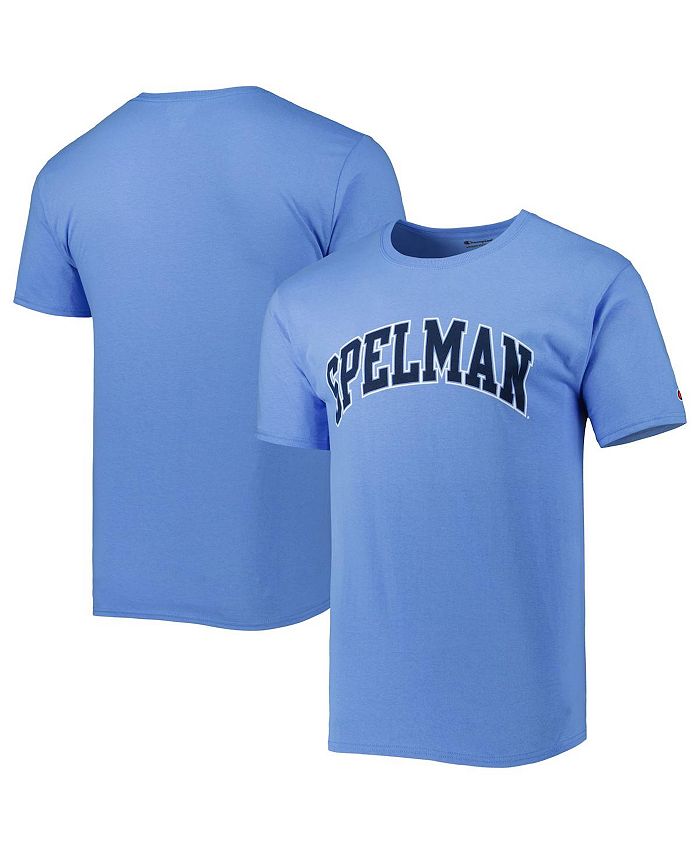 Champion Men's Light Blue Spelman College Jaguars Arch Over Logo T ...