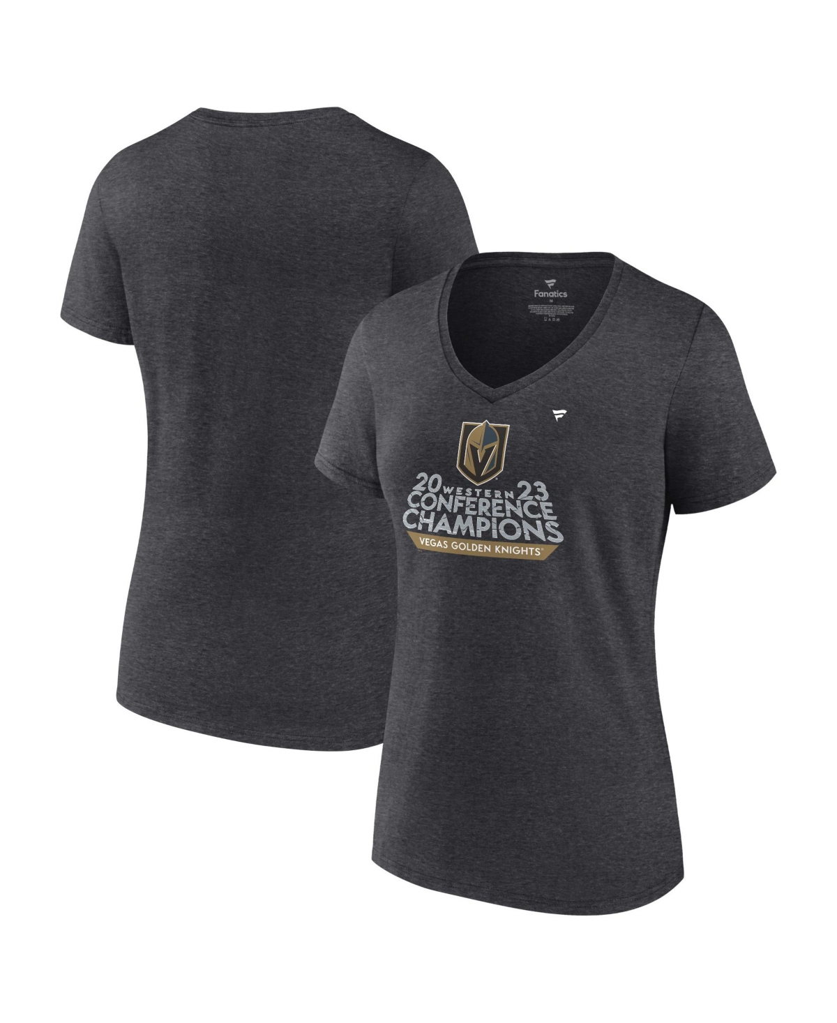 Click here for Womens Fanatics Heather Charcoal Vegas Golden Knig... prices