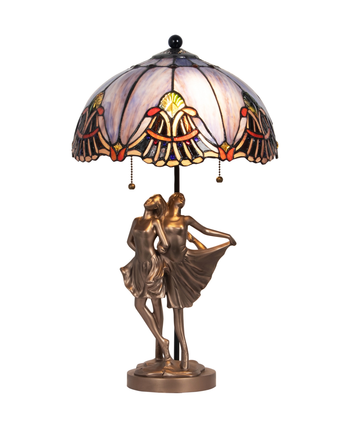 Click here for Dale Tiffany Ballerina Table Lamp - Multi prices