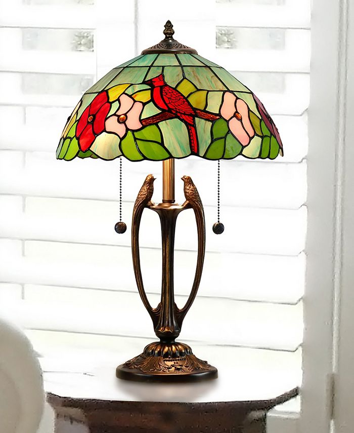 Dale Tiffany Benezia Birds Table Lamp - Macy's