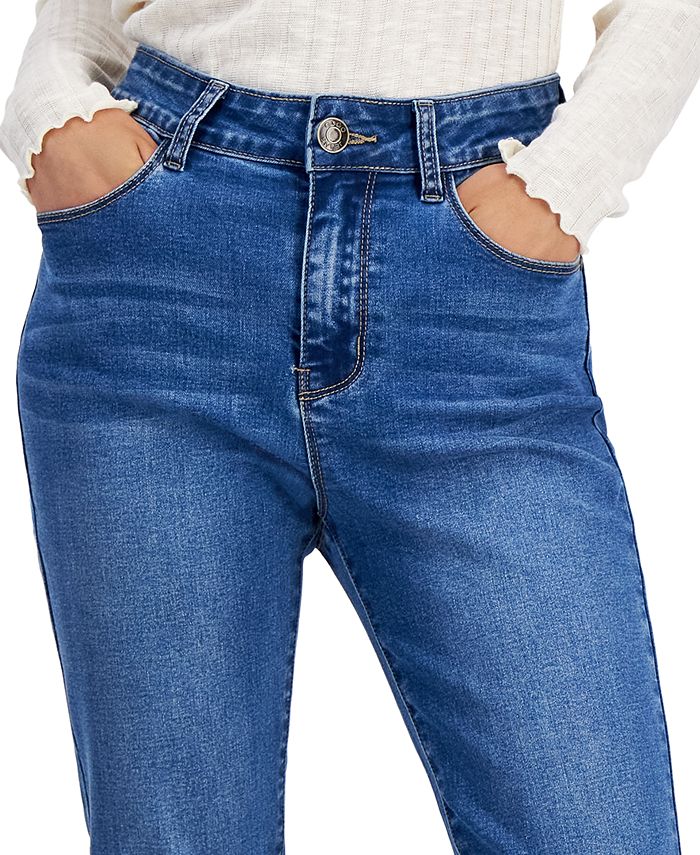Gogo Jeans Juniors' High-Waisted Soft-Stretch Skinny Jeans - Macy's