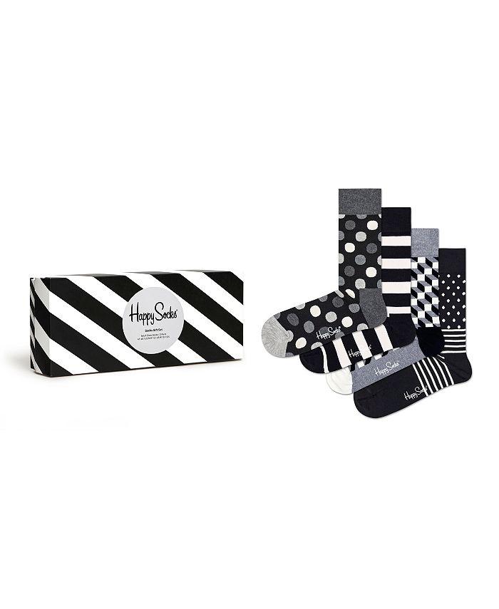 Happy Socks Men's Classic Socks Gift Set, Pack of 4 - Macy's