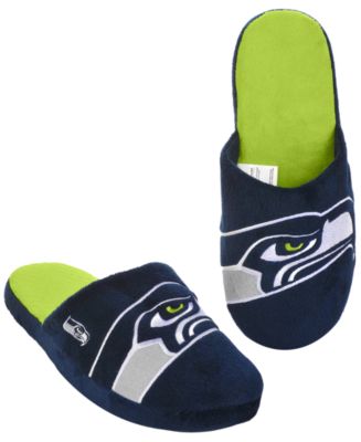 Forever Collectibles Men's Seattle Seahawks Big Logo Slippers - Macy's