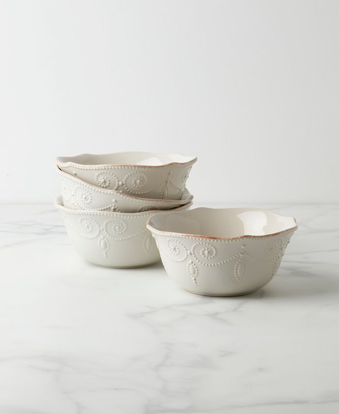 Lenox French Perle All-Purpose Bowls, Set of 4 - Macy's