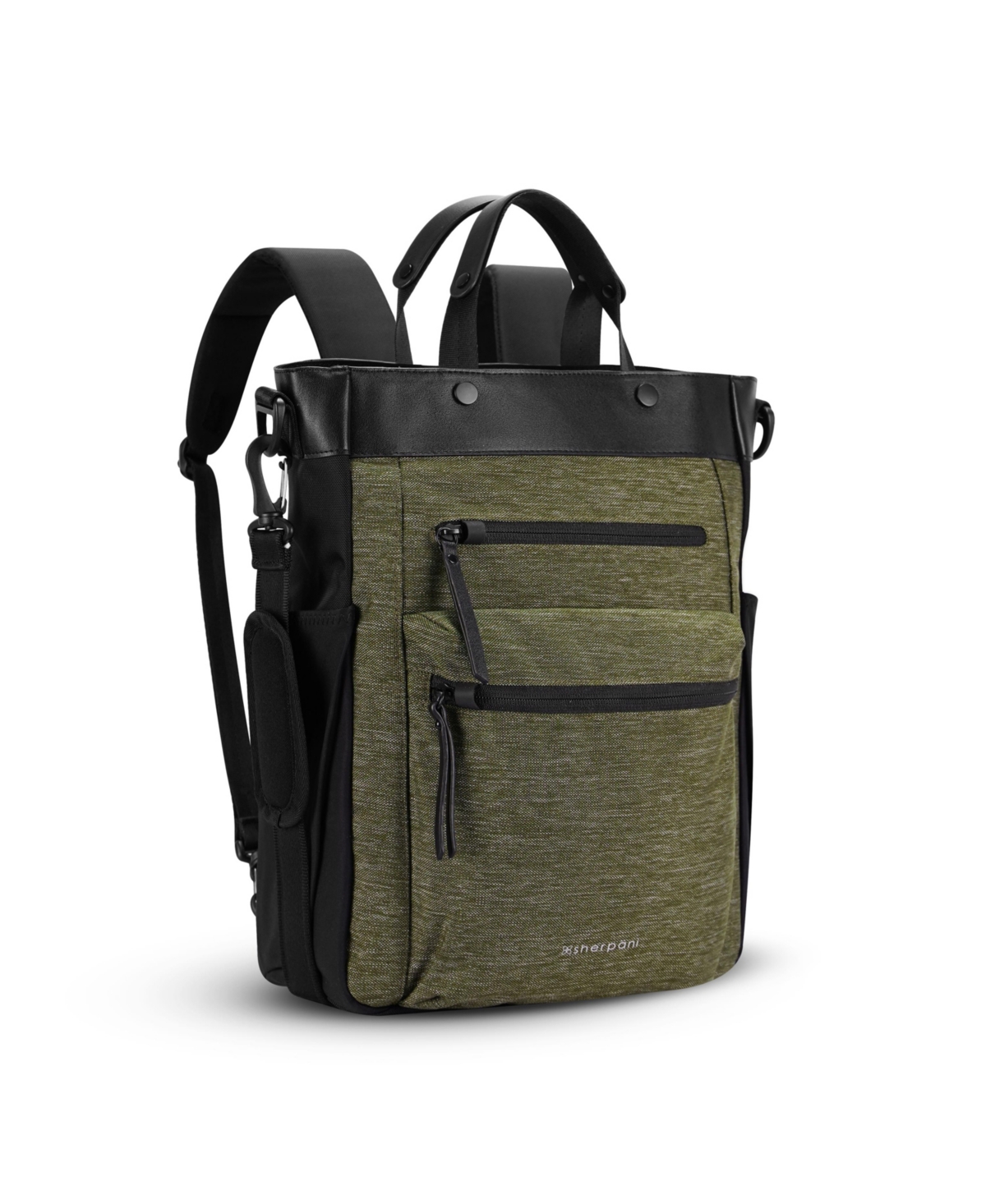 Sherpani Soleil Anti-theft Convertible Backpack, Tote + Crossbody Bag In Loden | ModeSens