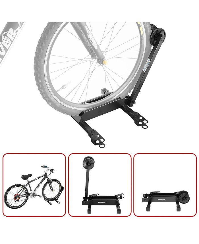 Rad Sportz Bike Floor Stand - Foldable Bicycle Rack with Connection ...