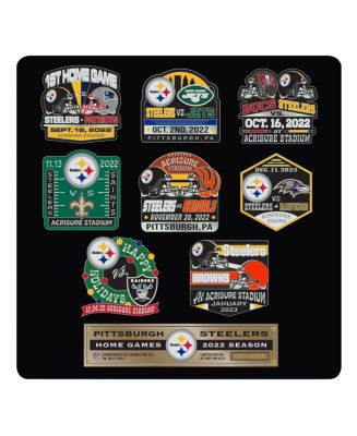 Mojo Licensing Pittsburgh Steelers 9-Pack Collector Pin Set - Macy's