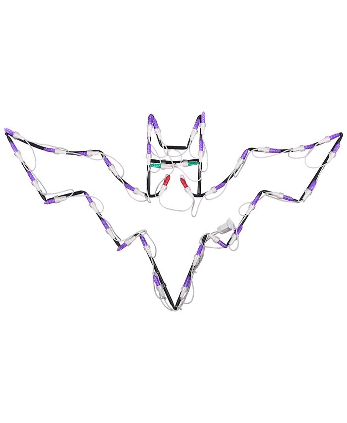 National Tree Company 25" Halloween Lighted Bat Trio Decoration Set ...