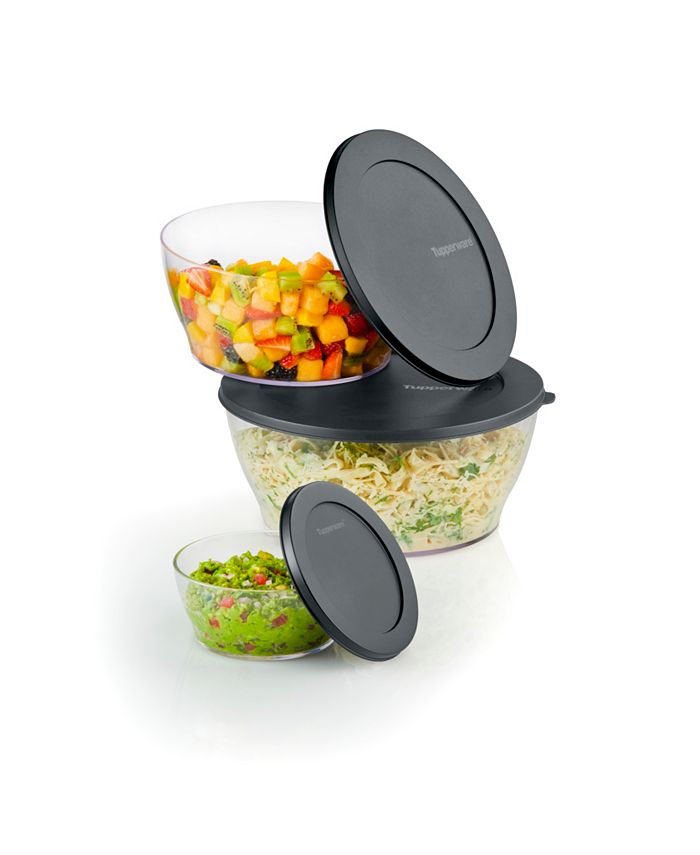 Tupperware Clear Store Serve 6 Piece Set - Macy's