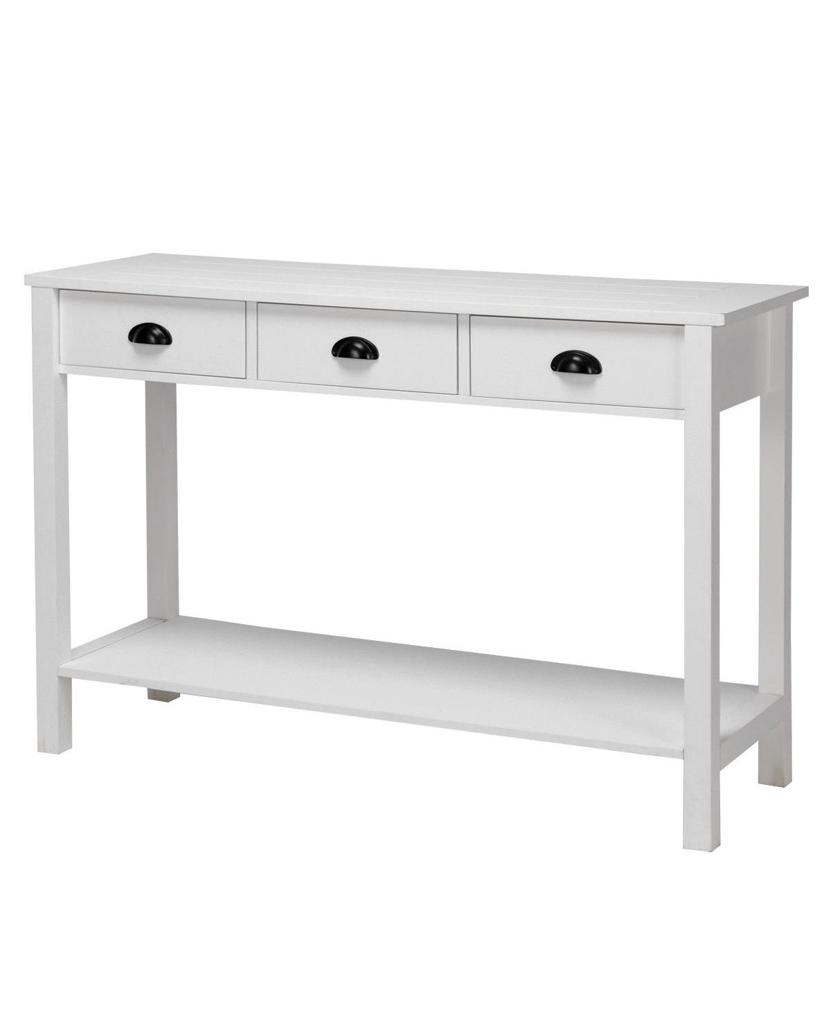 Click here for Costway 47 Console Table Hall Table Side Desk Acce... prices