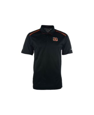 Nike Men's Cincinnati Bengals Elite Coaches Polo Shirt - Macy's