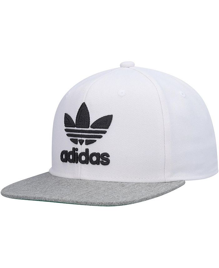 adidas Men's White Trefoil Chain Snapback Hat - Macy's