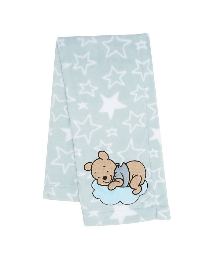 Bedtime Originals Disney Baby Starlight Pooh Blue/White Soft Fleece ...