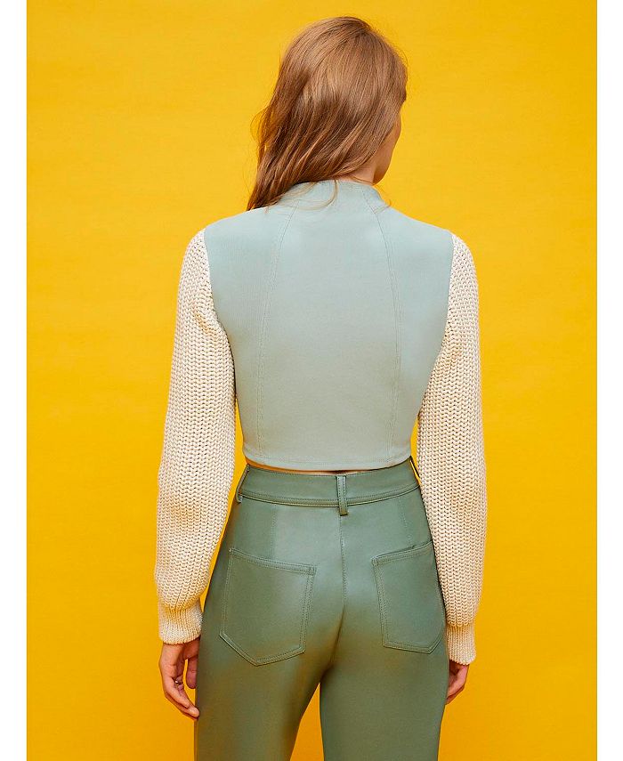 NOCTURNE Women's Turtleneck Knit Sweater - Macy's