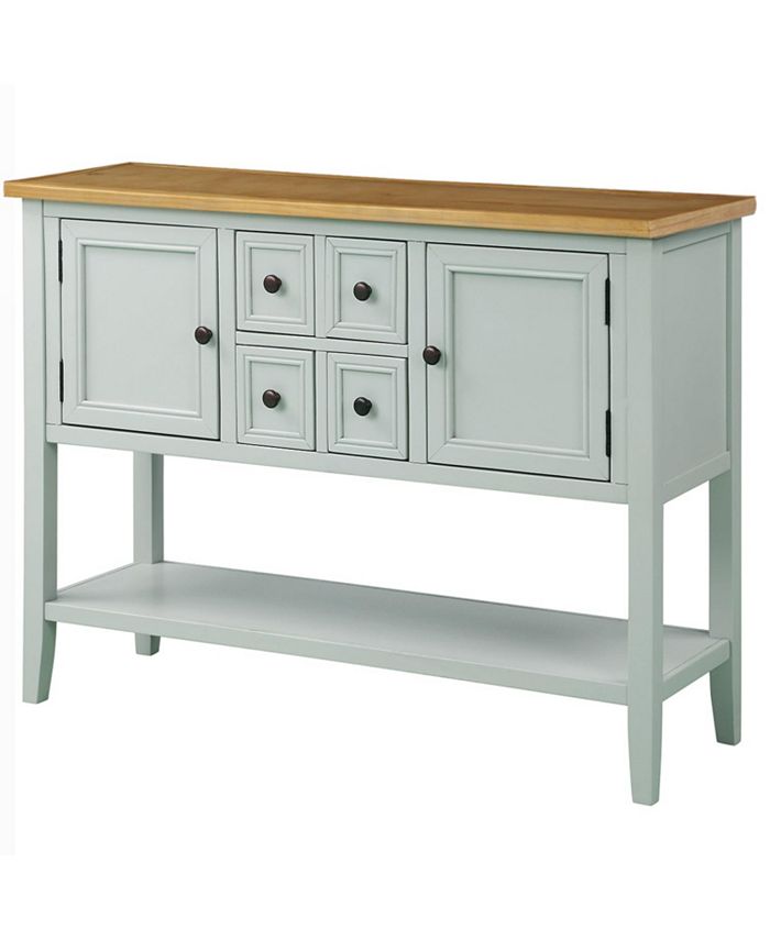Simplie Fun Cambridge Series Buffet Sideboard Console Table with Bottom ...