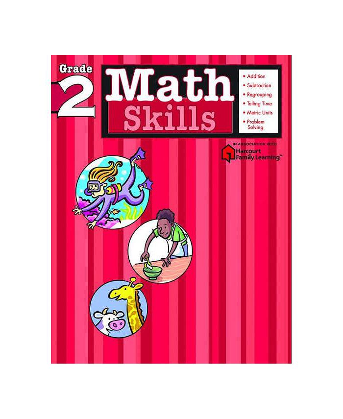 Barnes & Noble Math Skills: Grade 2 (Flash Kids Harcourt Family ...