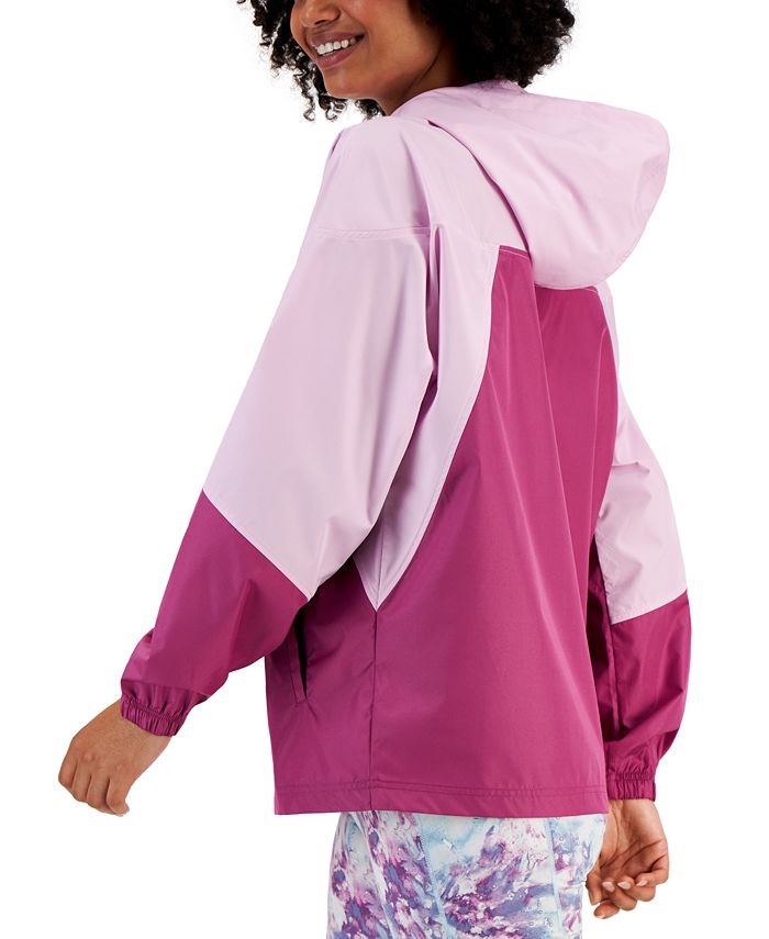 Id Ideology Womens Colorblocked Windbreaker Created For Macys Macys