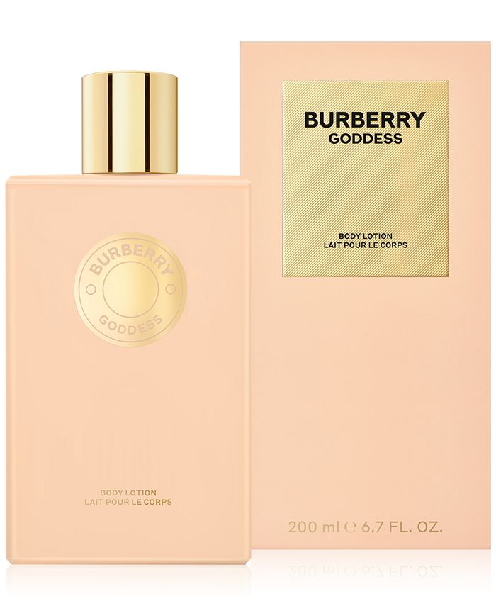 Burberry Burberry Goddess Body Lotion, 6.7 oz. - Macy's