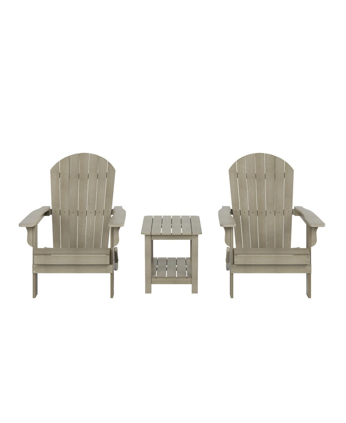 Click here for WestinTrends 3-Piece Outdoor Folding Adirondack Ch... prices