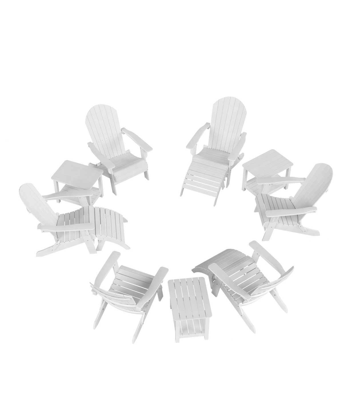 Click here for WestinTrends 12-Piece Outdoor Adirondack Chair wit... prices