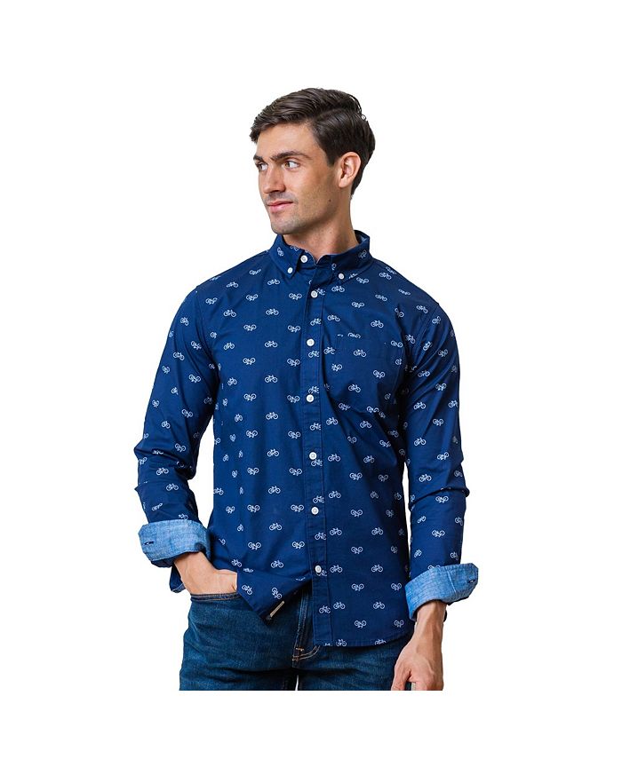 Hope & Henry Mens' Organic Long Sleeve Stretch Poplin Button Down Shirt ...