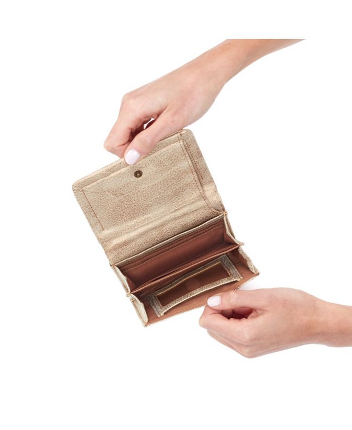 HOBO Lumen Medium Bifold Compact Wallet - Gold Leaf - Macy's