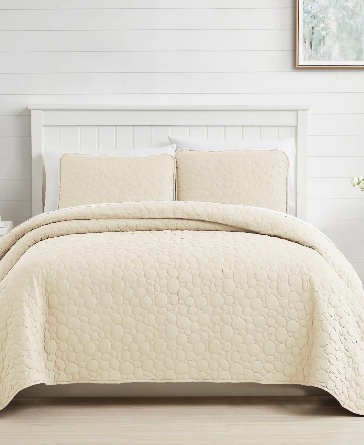 Click here for Southshore Fine Linens Pebbles 3-Pc. Quilt Set  Qu... prices