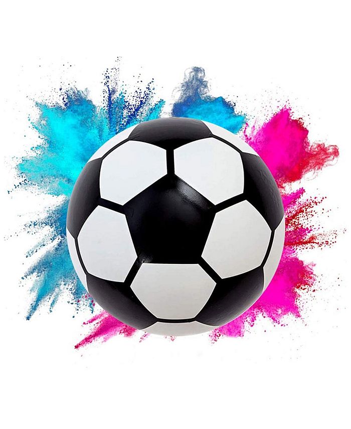 Hawwwy Gender Reveal Soccer Ball Kit (1 Soccer Ball 5.5" , Pink Powder ...