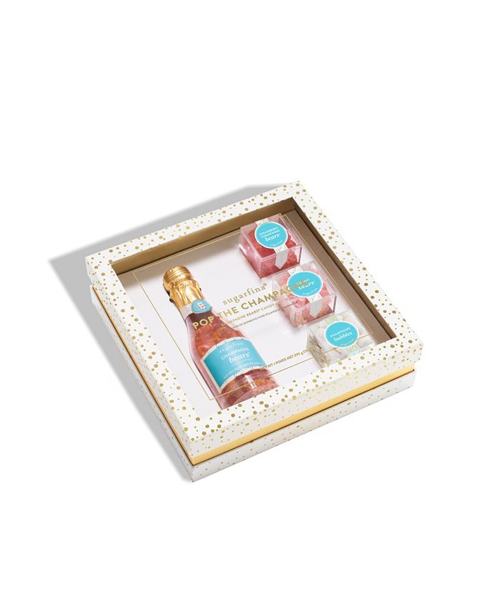 Sugarfina Pop the Champagne Gummy Candy Gift Set - Macy's