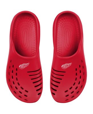 Big Boys and Girls FOCO Red Detroit Red Wings Sunny Day Clogs - Macy's