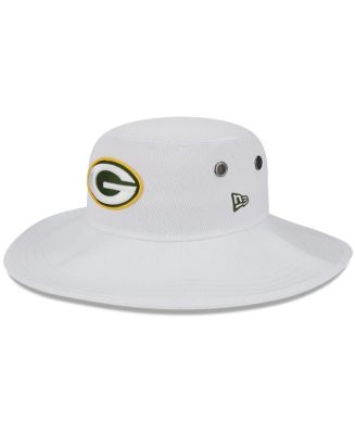 Men's New Era White Green Bay Packers 2023 NFL Training Camp Panama ...