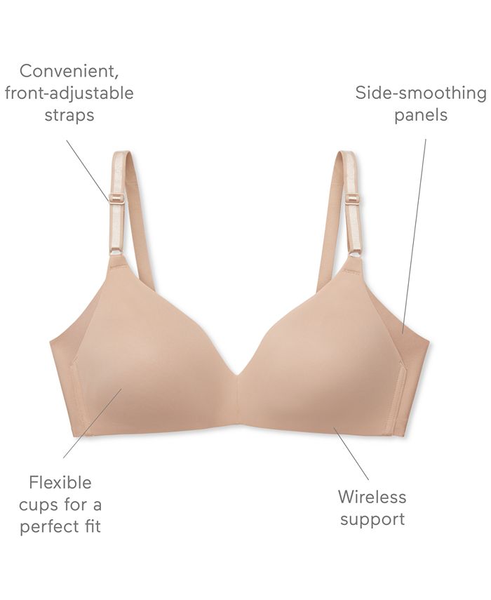 Warner's Warners® No Side Effects® Underarm-Smoothing Comfort Wireless ...