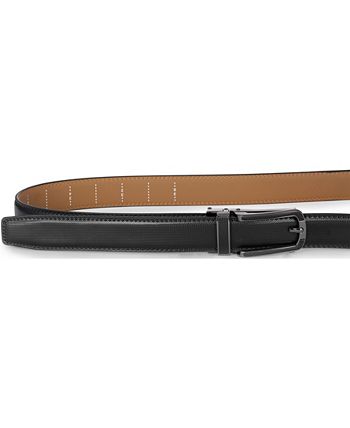 Mio Marino Men's Interknit Linxx Ratchet Belt - Macy's