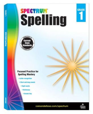 Spectrum Spelling, Grade 1 by Spectrum Compiler - Macy's