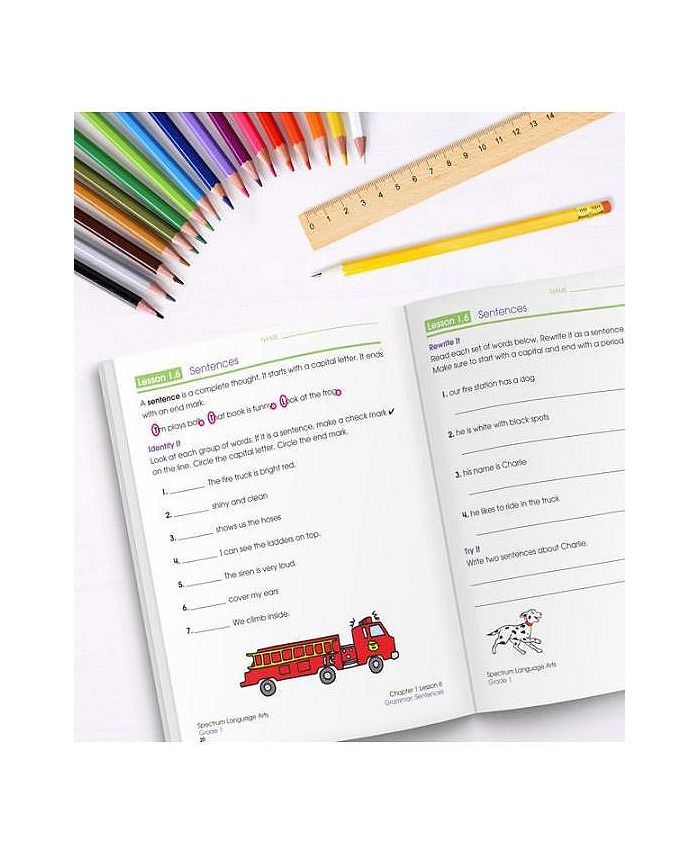 Barnes & Noble Spectrum Language Arts, Grade 1 by Spectrum Compiler ...