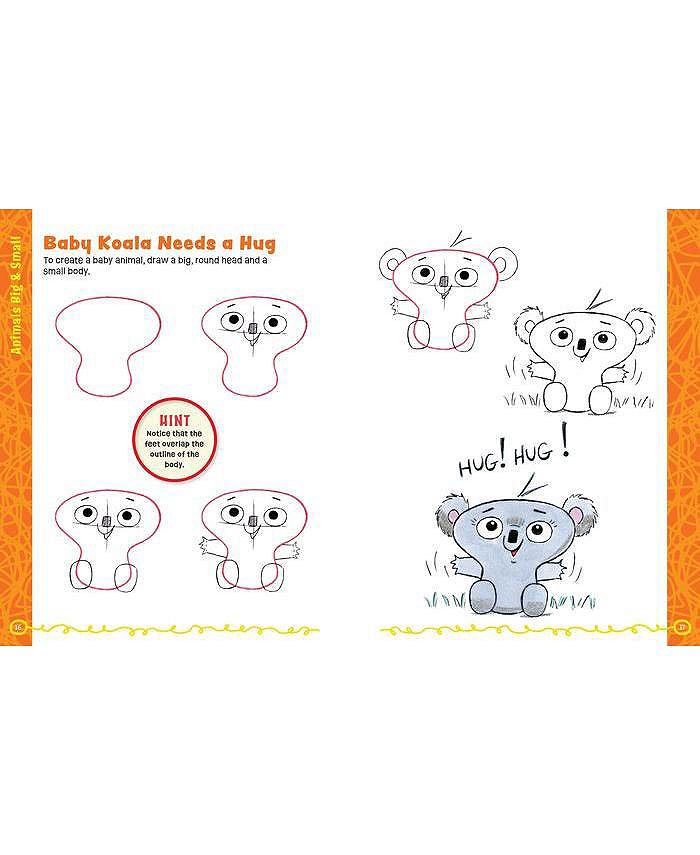 Barnes & Noble Drawing with Squiggles Wiggles- Create 100+ Cartoons ...