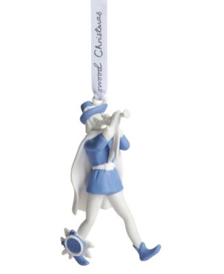 Wedgwood Christmas Eleven Piper's Piping Ornament - Macy's